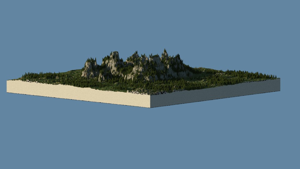 Plains and hills! Minecraft Map