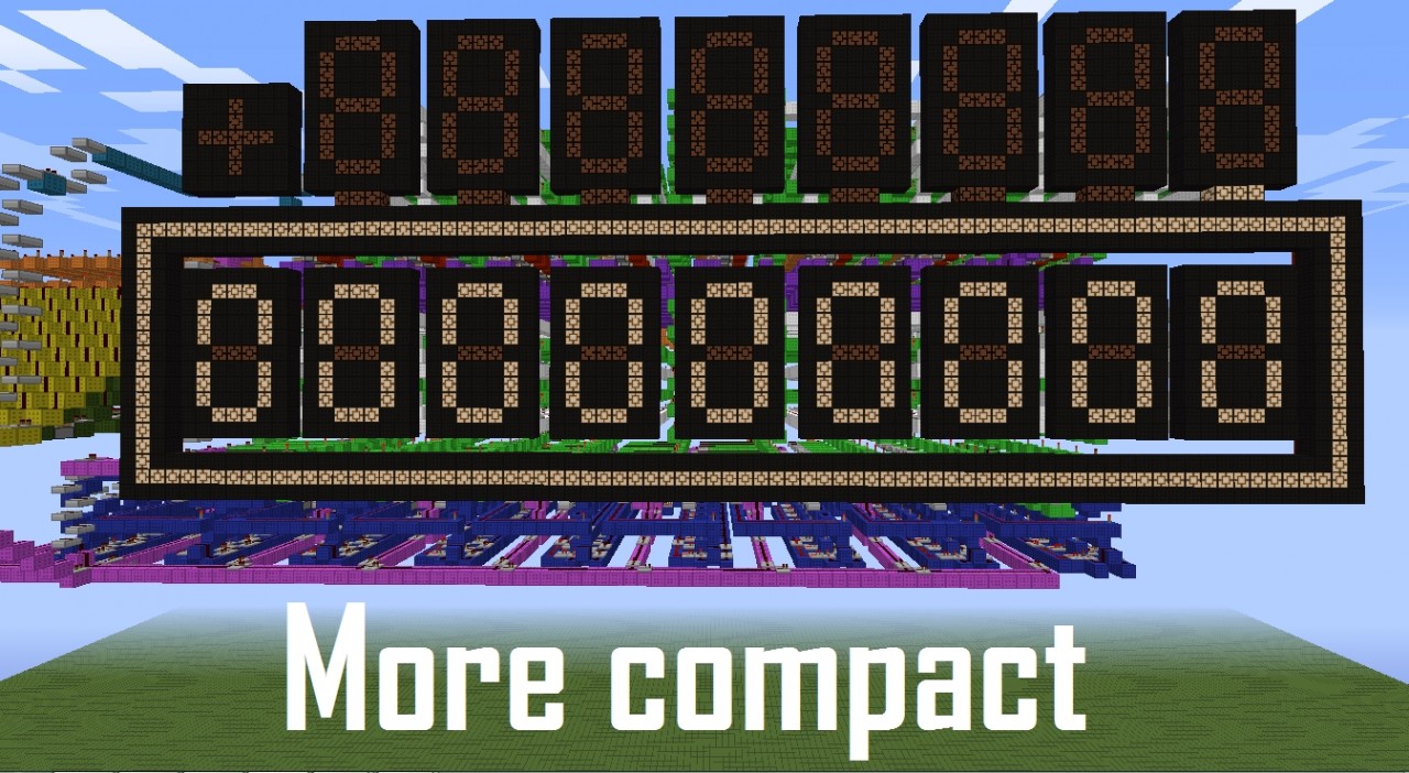 Addition Calculator V3 Minecraft Map