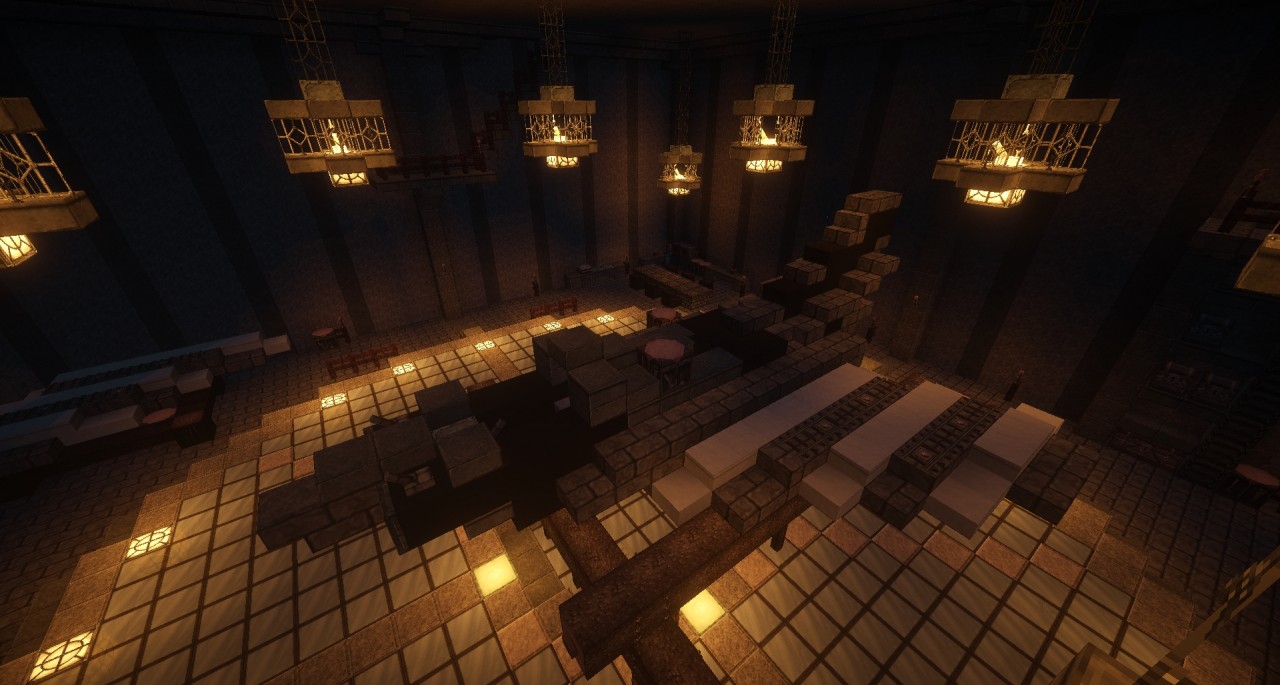 tiny military airbase with factory Minecraft Map