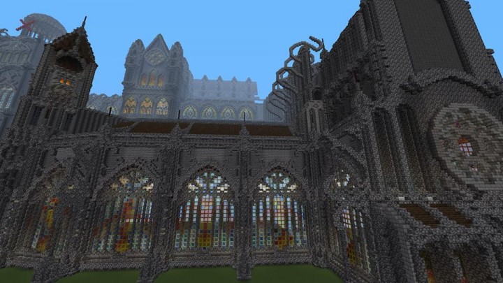 xbox - the fantasy cathedral by PHO3N1X Minecraft Map