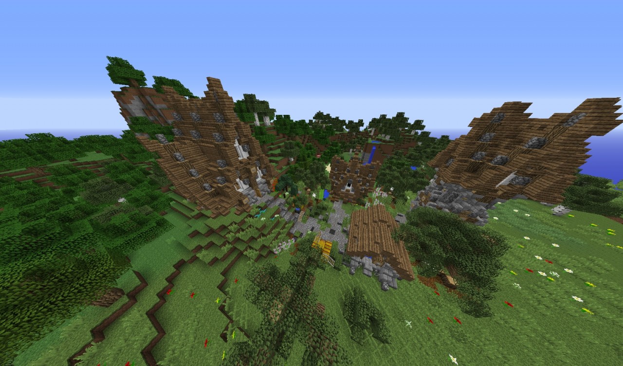 Medieval Map for a YikeFilms Animation | Built by Valgonir Minecraft Map