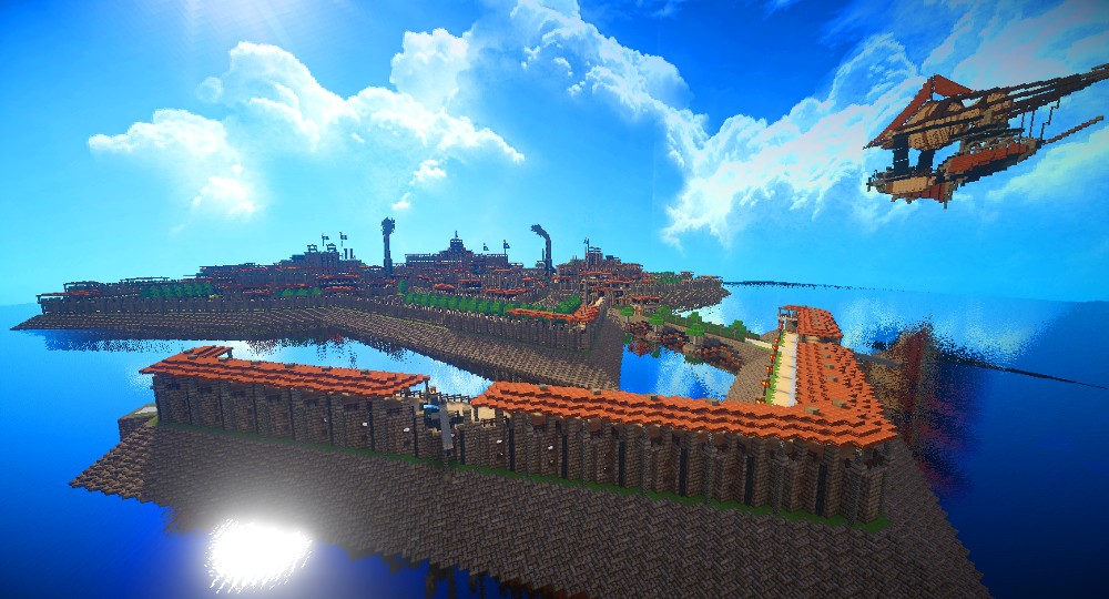 Star on the Lake 【Project StarFortress】 Minecraft Map