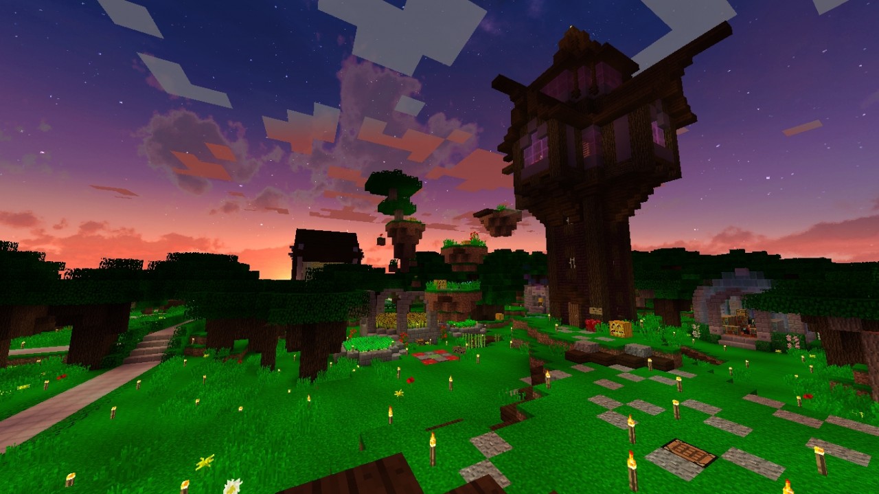 The Wicked Wizard Tower Minecraft Map