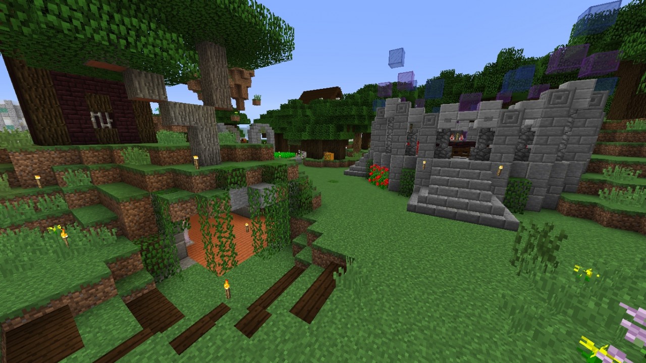 The Wicked Wizard Tower Minecraft Map