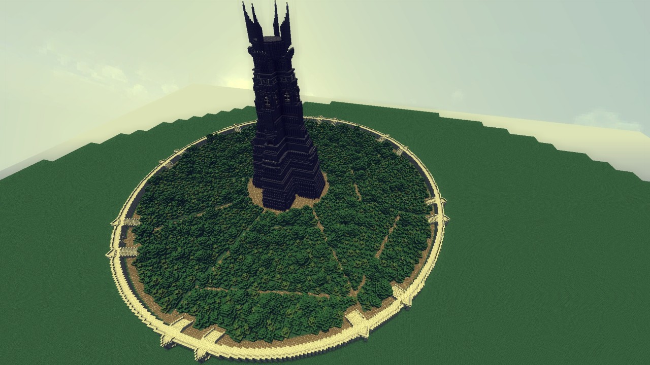 Isengard in minecraft Minecraft Map