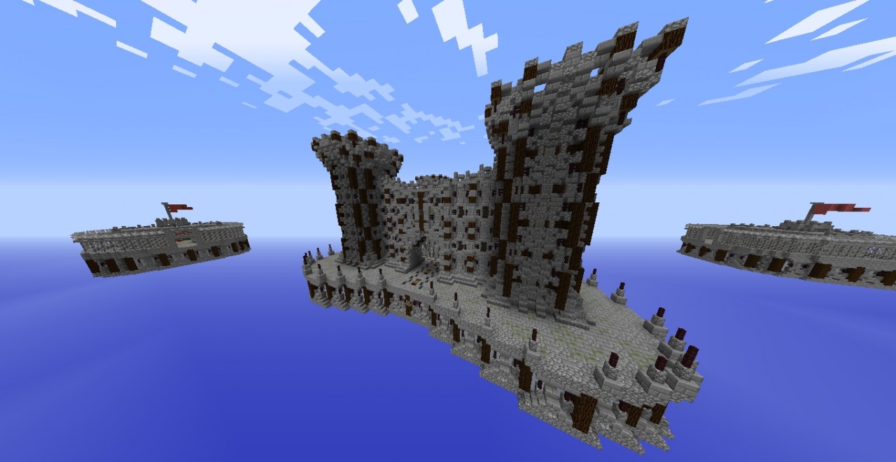 8-Team Bedwars Map "Fortress" Minecraft Map