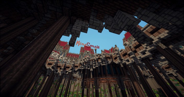 MineSmelt Prison Spawn Minecraft Map