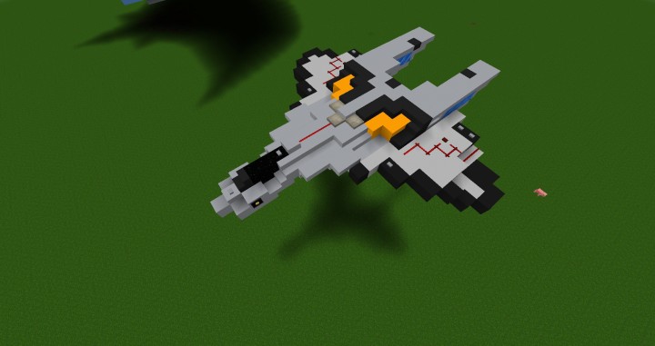 StarTrek Valkyrie fighter Minecraft Map