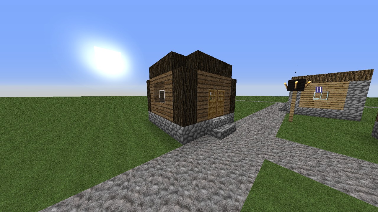 Small 6x6 Village House Minecraft Map