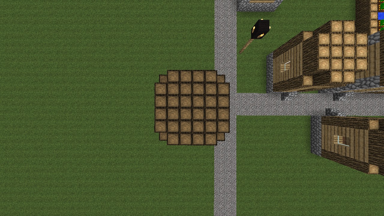 Small 6x6 Village House Minecraft Map