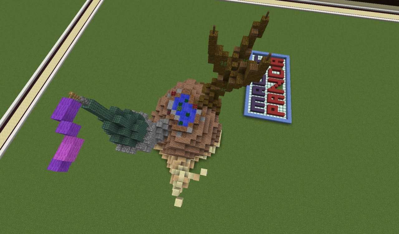 I was bored so I made a snail! Minecraft Map