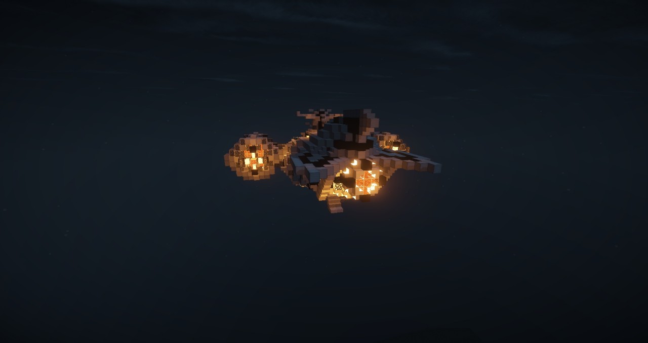 Alliance of Exile Spaceship - Cloaker (Schematic Download!) Minecraft Map