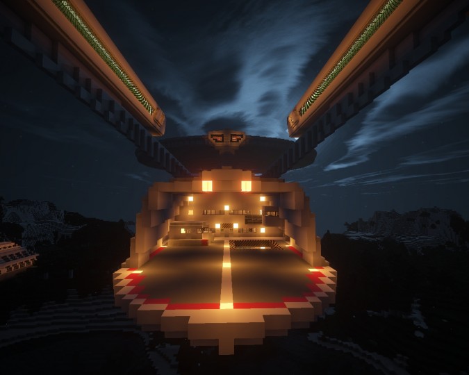 Enterprise Refit And Star base! Minecraft Map