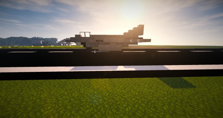 General Dynamics F-16 Fighting Falcon Minecraft Map