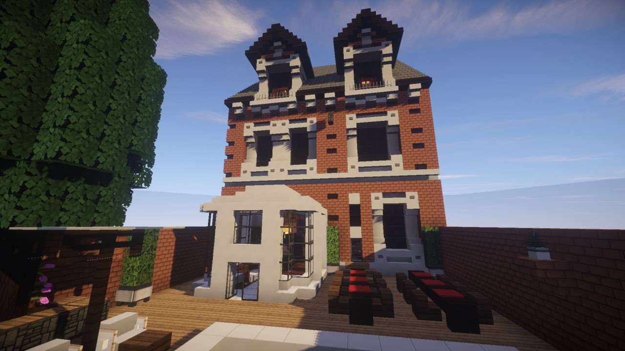 Neo-Gothic Victorian House [Full Interior] Minecraft Map