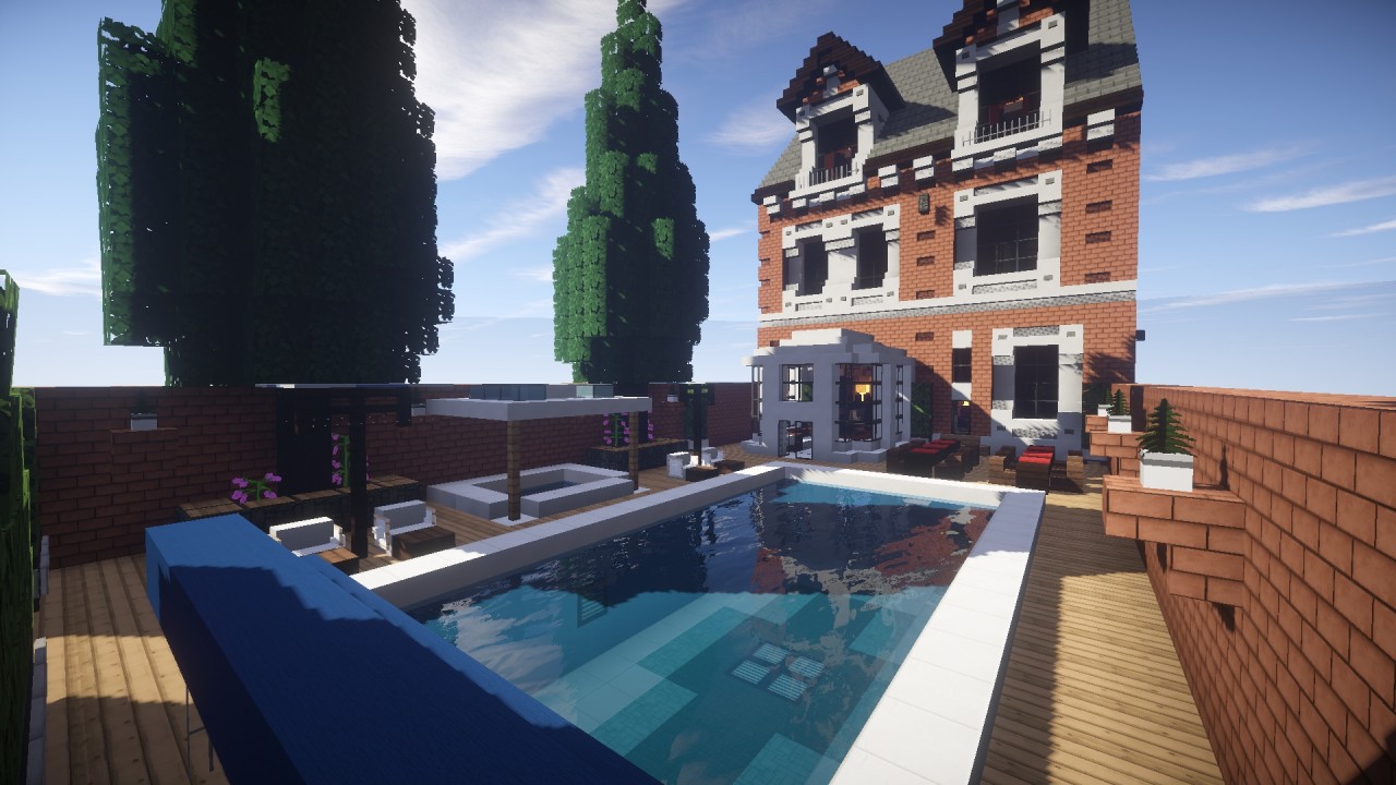 Neo-Gothic Victorian House [Full Interior] Minecraft Map