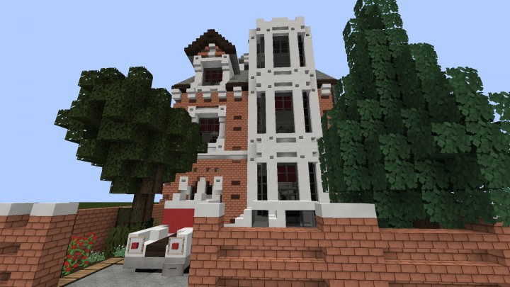 Neo-Gothic Victorian House [Full Interior] Minecraft Map