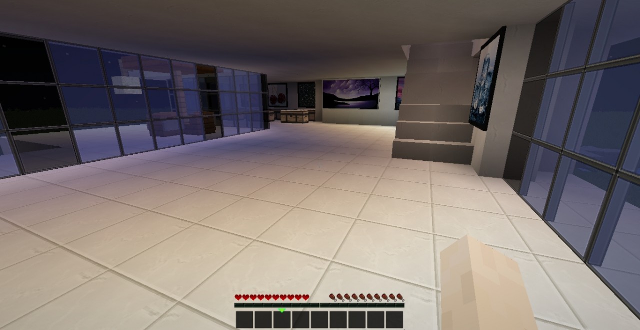 The New Survival Modern House Minecraft Map