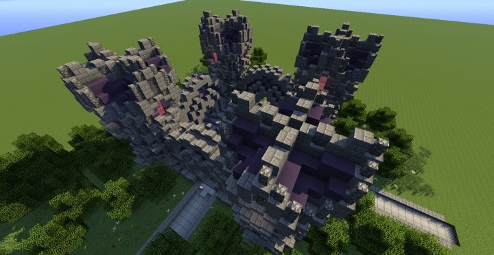 Creative Dark-Elven Spawn Minecraft Map