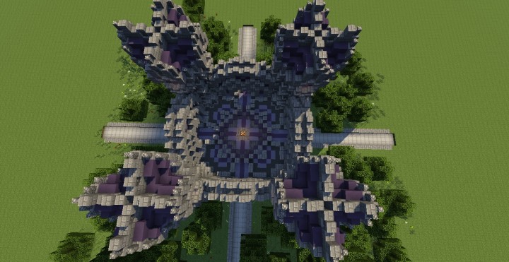 Creative Dark-Elven Spawn Minecraft Map