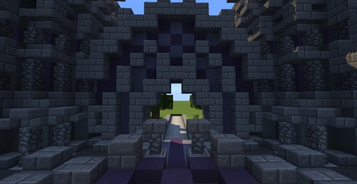 Creative Dark-Elven Spawn Minecraft Map