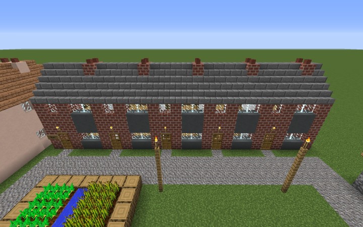 Terraced Council Houses #1 Minecraft Project