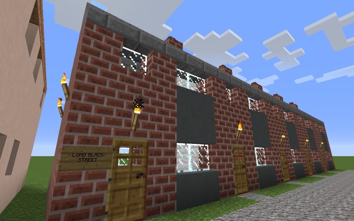 Terraced Council Houses #1 Minecraft Project