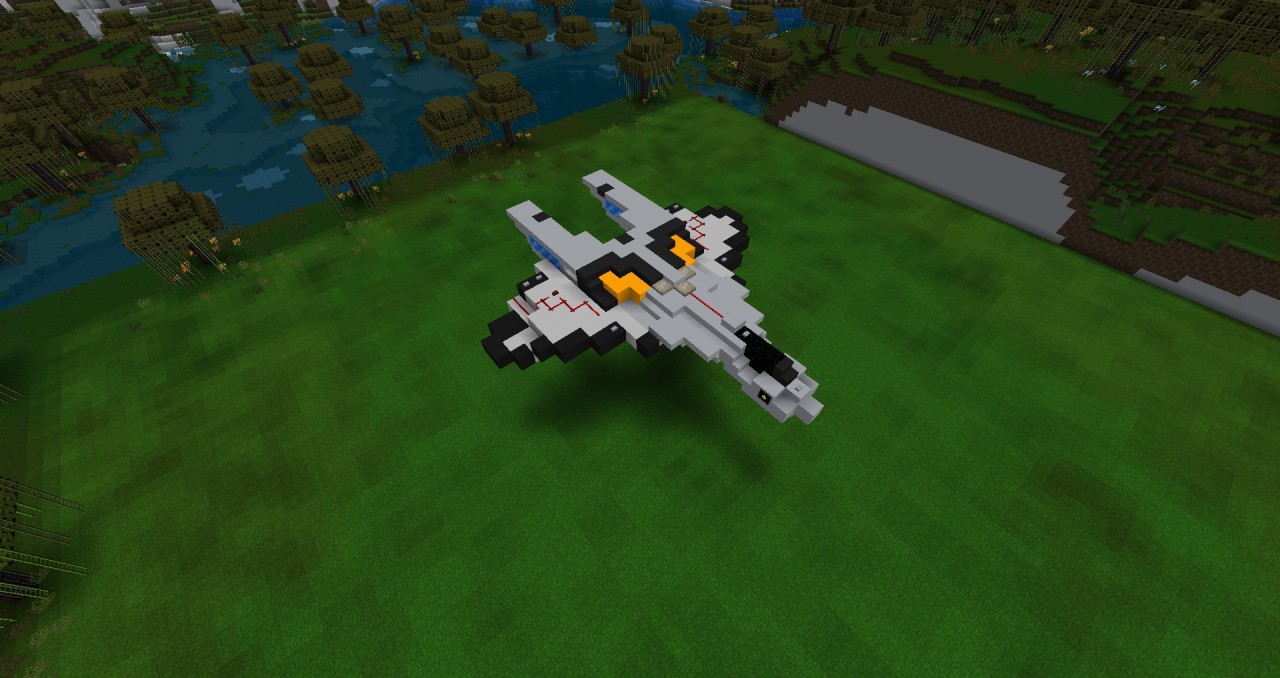 StarTrek Valkyrie fighter Minecraft Map