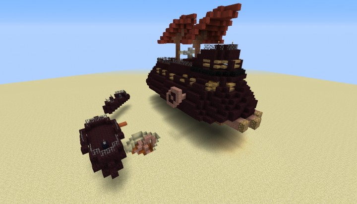 Jabba's Sail Barge Minecraft Map