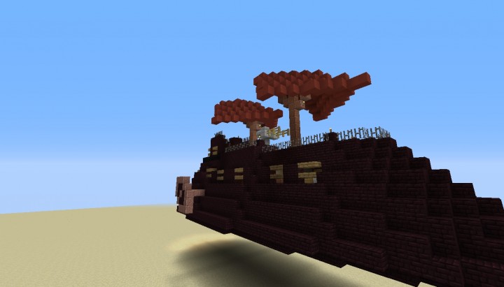 Jabba's Sail Barge Minecraft Map