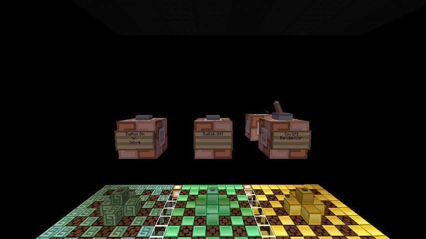 3D Lights out Minecraft Map