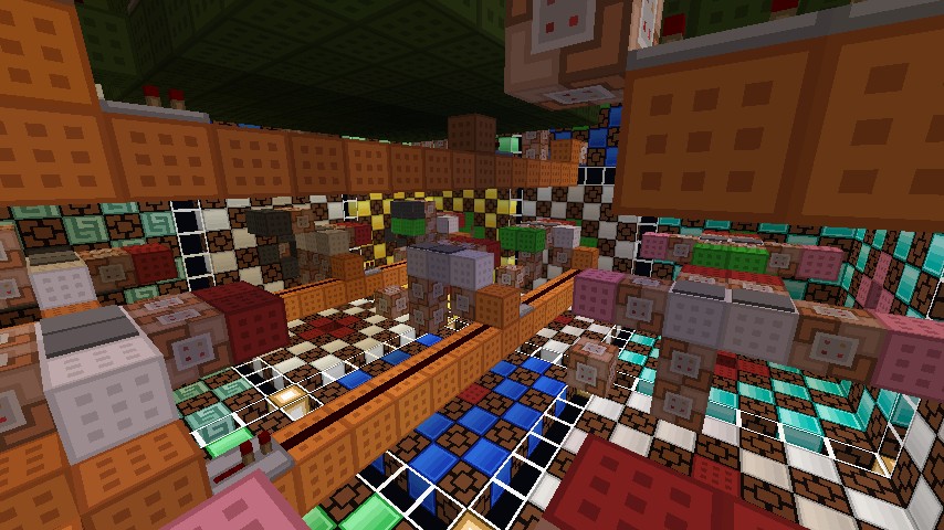 3D Lights out Minecraft Map