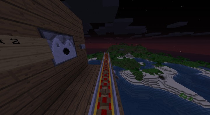 Small Minecart ride Minecraft Map