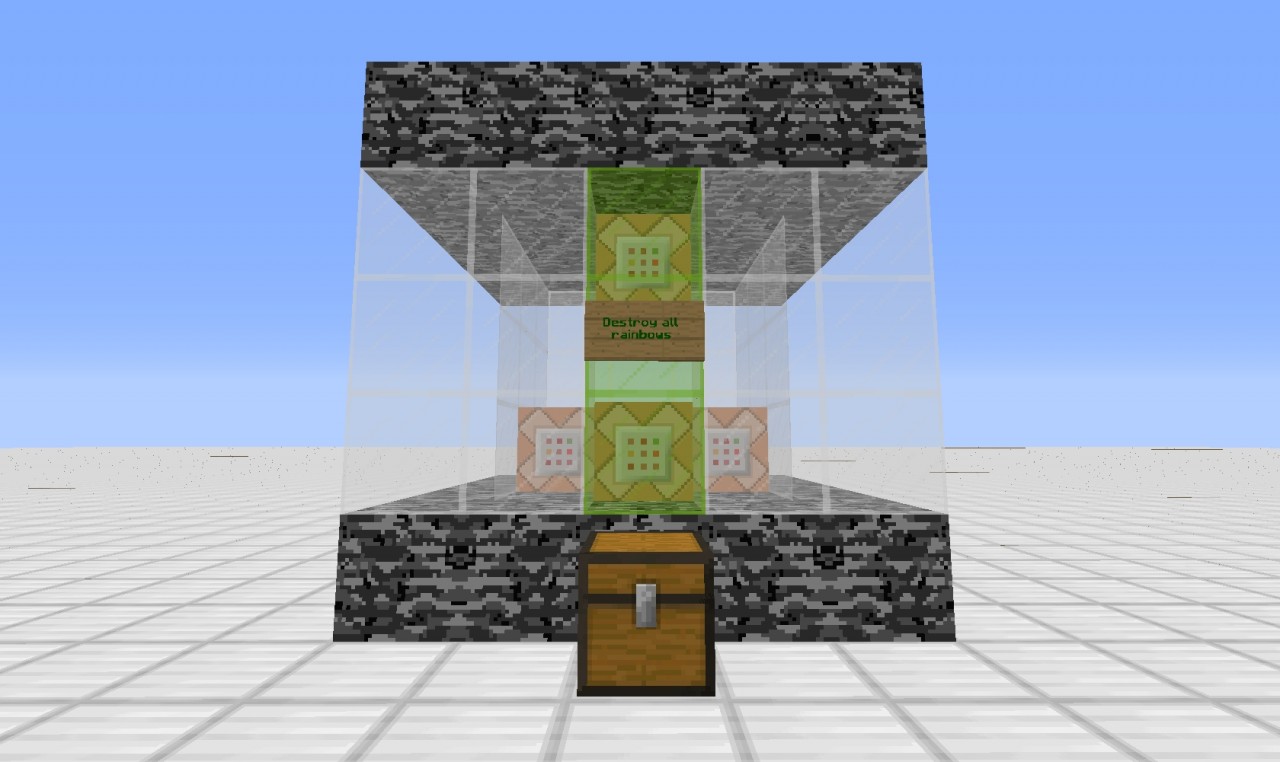 Rainbows - a command block creation Minecraft Map