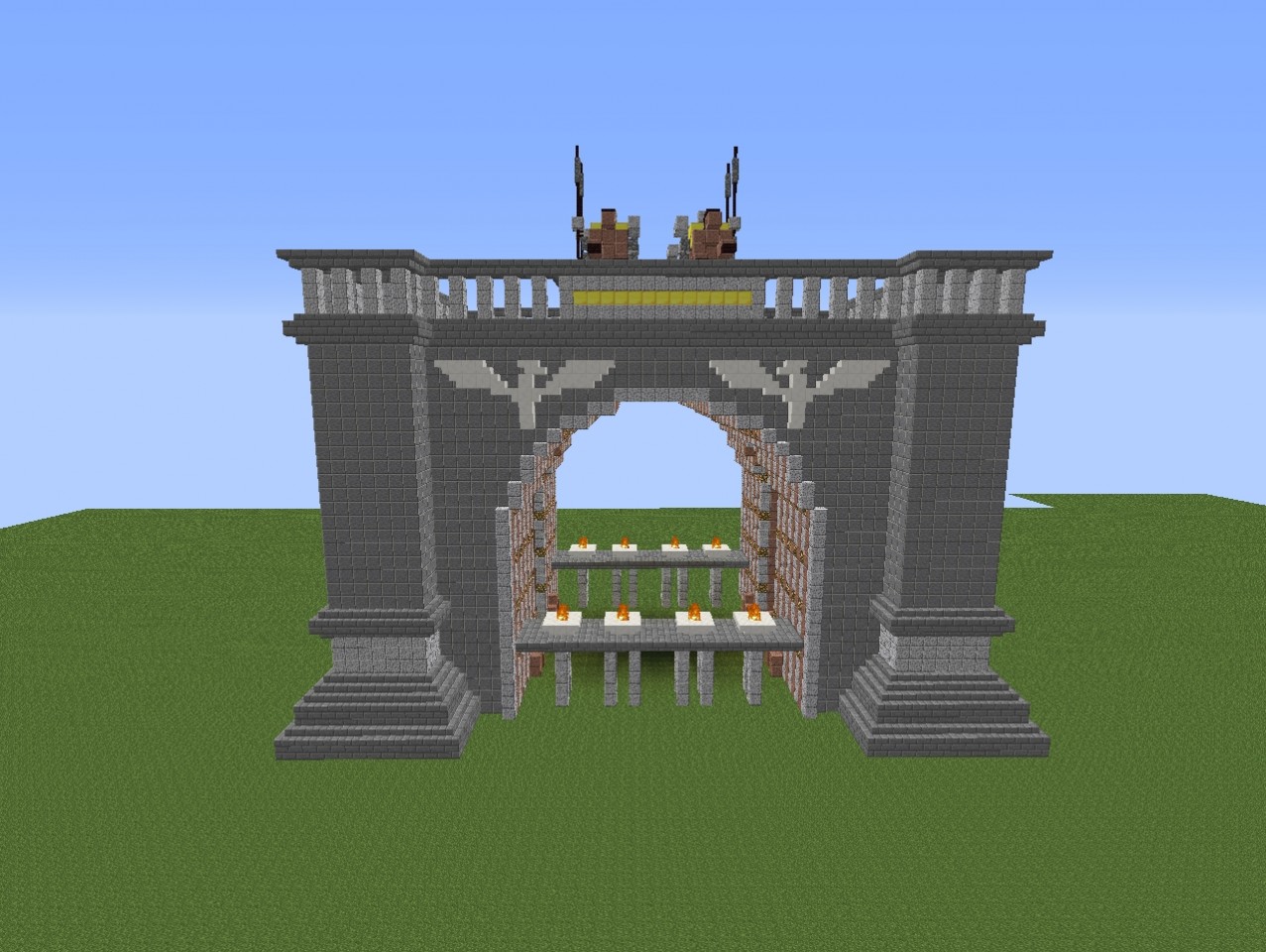 Triumphal Arch "Triumph of the Empire" Minecraft Map