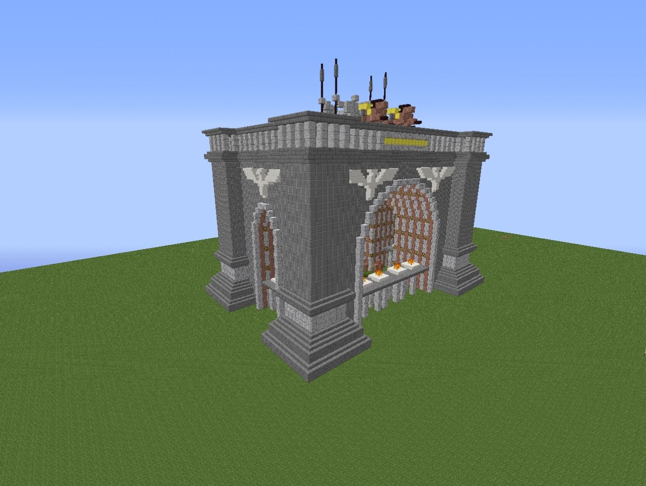 Triumphal Arch "Triumph of the Empire" Minecraft Map
