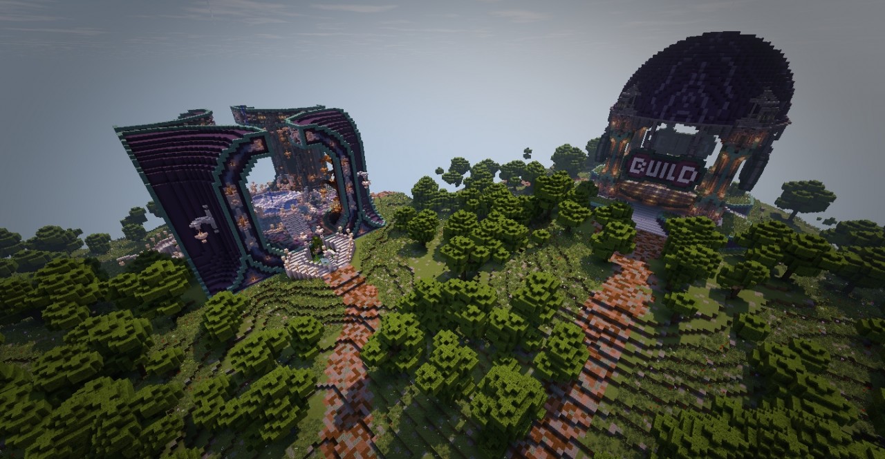 Server Spawn Island Minecraft Map