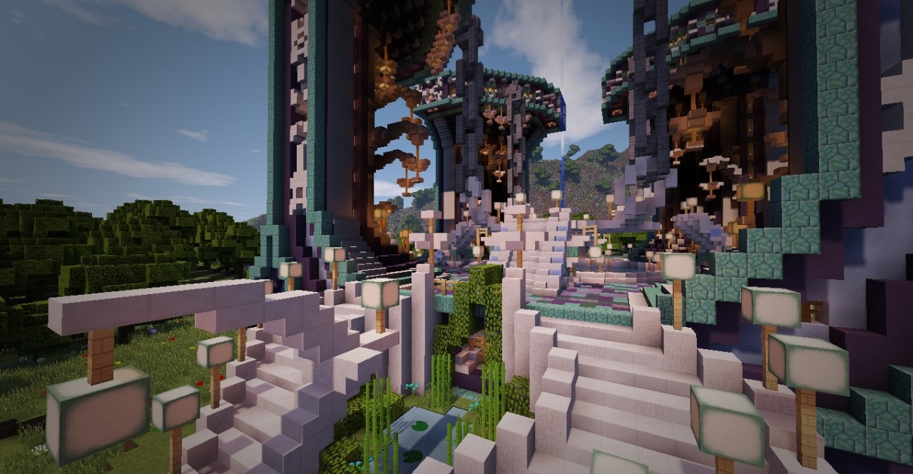 Server Spawn Island Minecraft Map