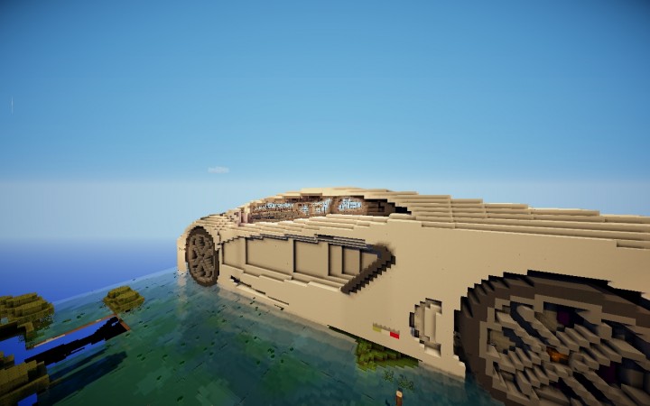 MCscaleModel's Lamborghini Aventador Complete Edition Minecraft Map