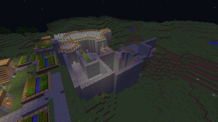 Bkajnl's Castle CTF map Minecraft Map