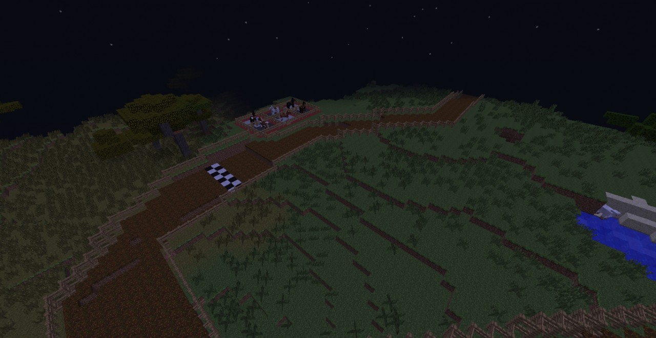 Horse Racing Track! Minecraft Map