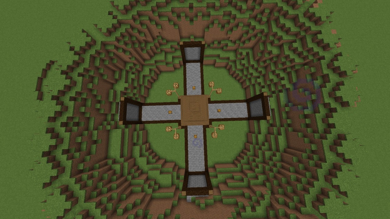 Simple Hub Server Spawn W/Download Minecraft Map