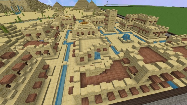 Mini Games Map | Ancient Egypt © Minecraft Map