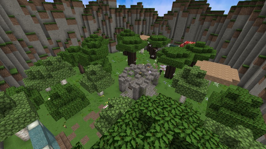Farm World Spawn (hard and easy mode) © Minecraft Map
