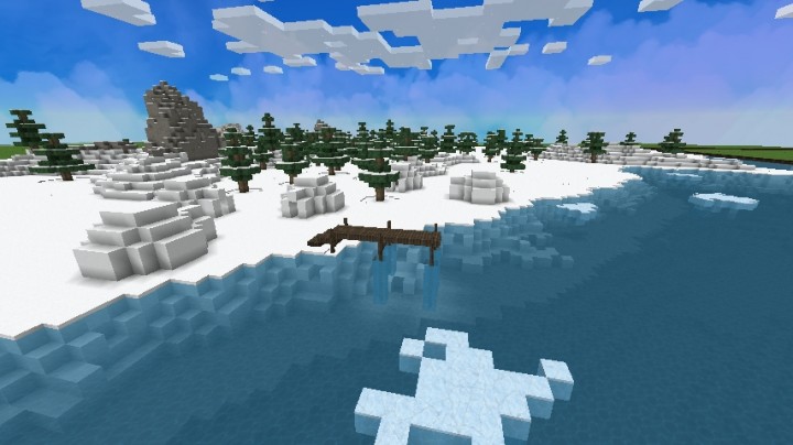Mini Games Map | Arctic © Minecraft Map