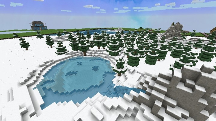 Mini Games Map | Arctic © Minecraft Map