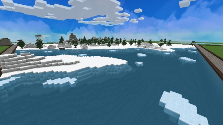 Mini Games Map | Arctic © Minecraft Map
