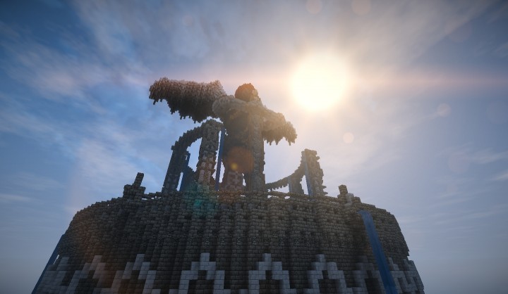 Temple of the water guardian Minecraft Map