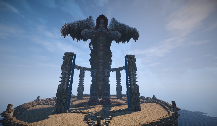 Temple of the water guardian Minecraft Map