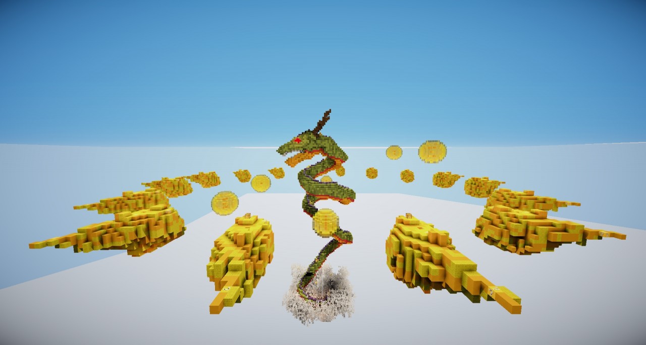 SkyWars DragonBall Shenron Arena [VertexMC] Minecraft Map